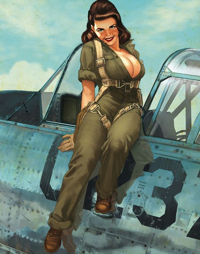Ww2 Pin Up Girls Air Force